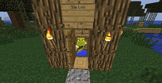 Shrek's Swamp (Extra inventory goodies ;D) Minecraft Map