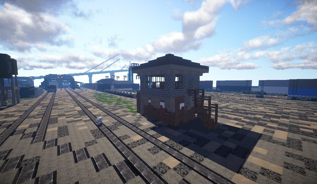 Rail Yard Minecraft Map