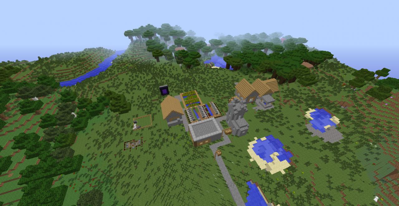 Piston House my own version Minecraft Map