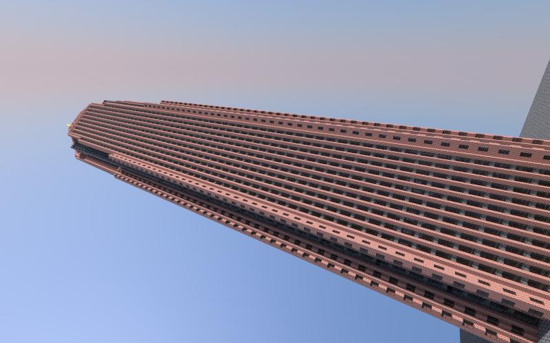 1:1 Bank of America Plaza, Atlanta Minecraft Map
