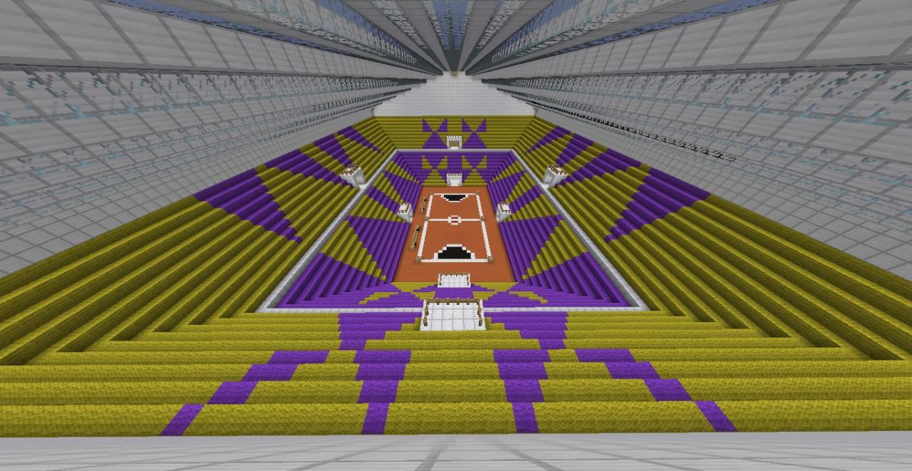 Basketball Stadium Minecraft Map