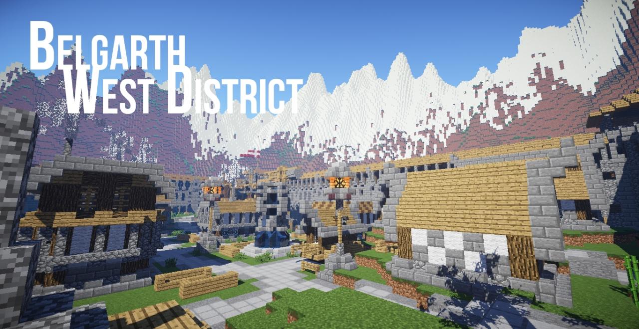 [500+ views] Belgarth (West District)|5 Sub Special!!! Minecraft Map