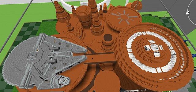 Cloud City (Bespin) PvP Combat arena (Dragnoz Competition) Minecraft Map