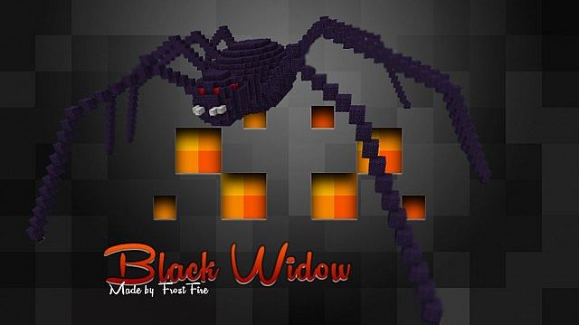 Black Widow / My first Spider Minecraft Map
