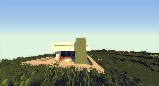 Clover :: Small Minimalist Modern House Minecraft Map