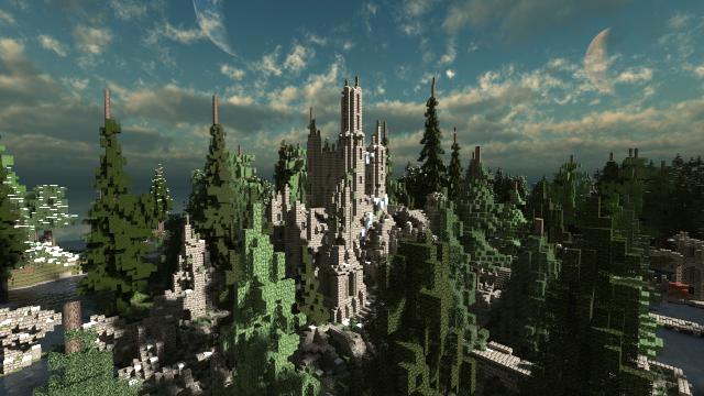 The Ruins of Falcrest Minecraft Map