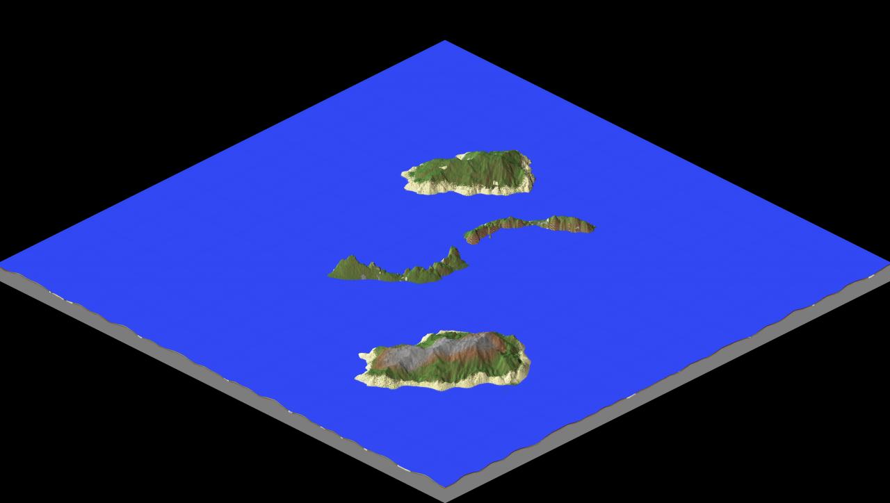 survival islands (2000 x 2000) V1♥♥♥♥♥♥ Minecraft Map