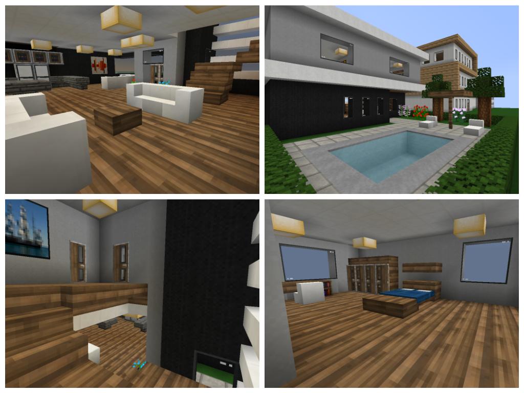 Nick's Modern Houses Minecraft Map