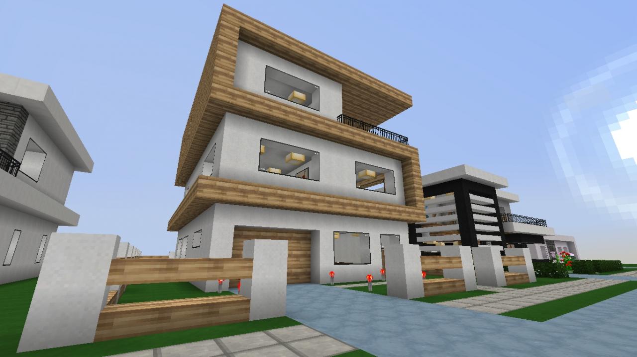 Nick's Modern Houses Minecraft Map
