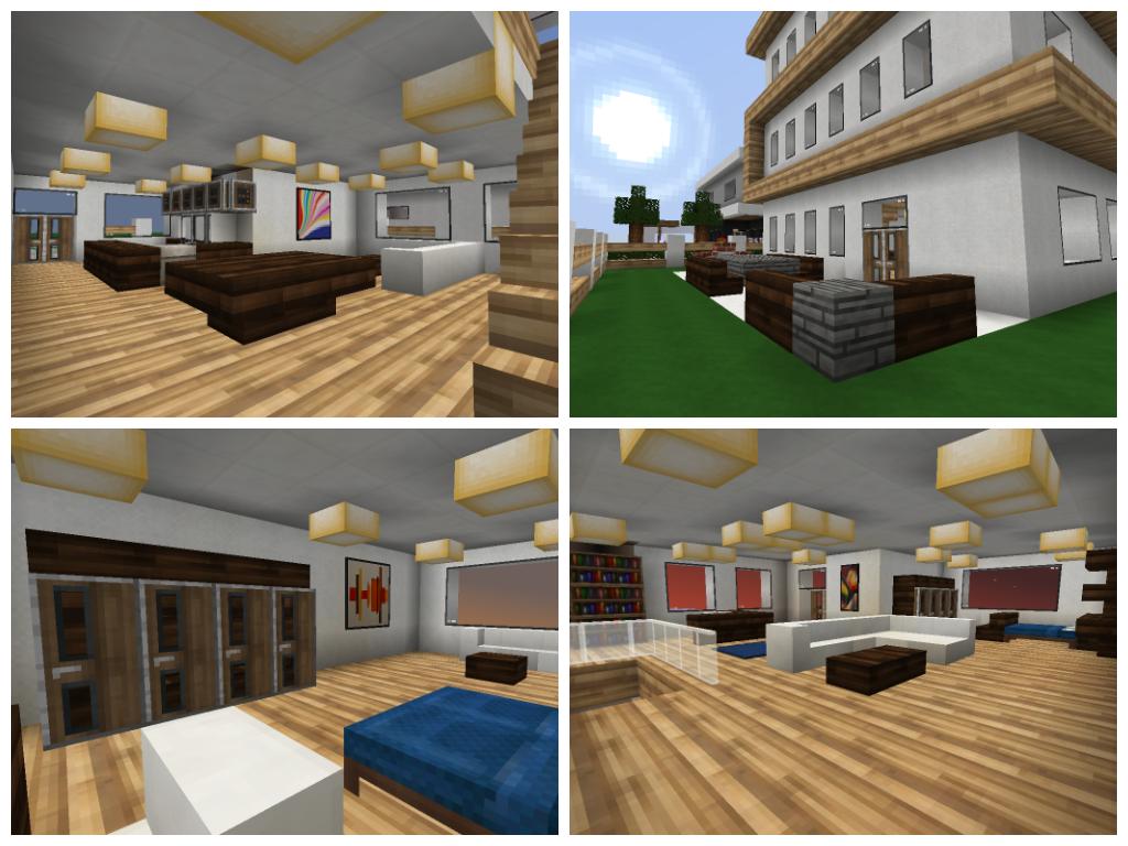 Nick's Modern Houses Minecraft Map