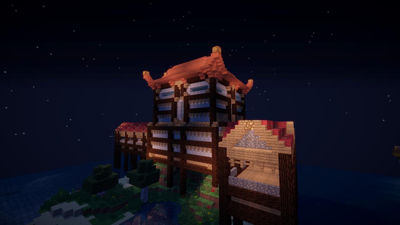 Oriental Spawn City Minecraft Map