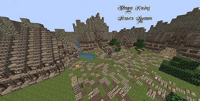 Maya Ruins Server Spawn By: Merthic Minecraft Map