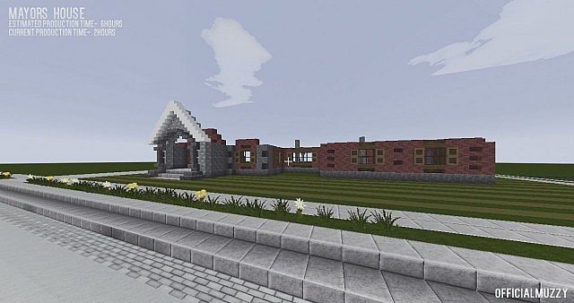 Mayors House- Solo Build Project Minecraft Map