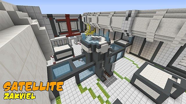 Minecraft Satellite PvP Map by Zakviel Minecraft Project