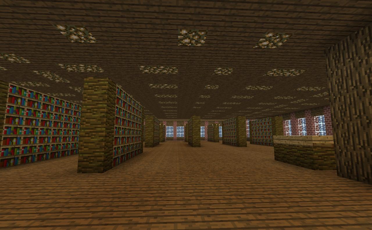 Minecraft School Minecraft Map