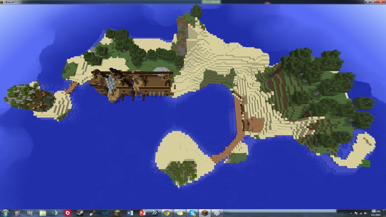 Pirate Island PVP Map Minecraft Map