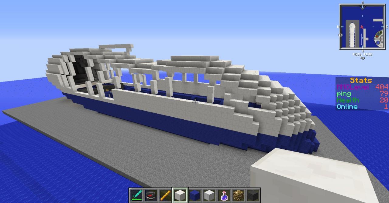 Modern Ship Minecraft Map
