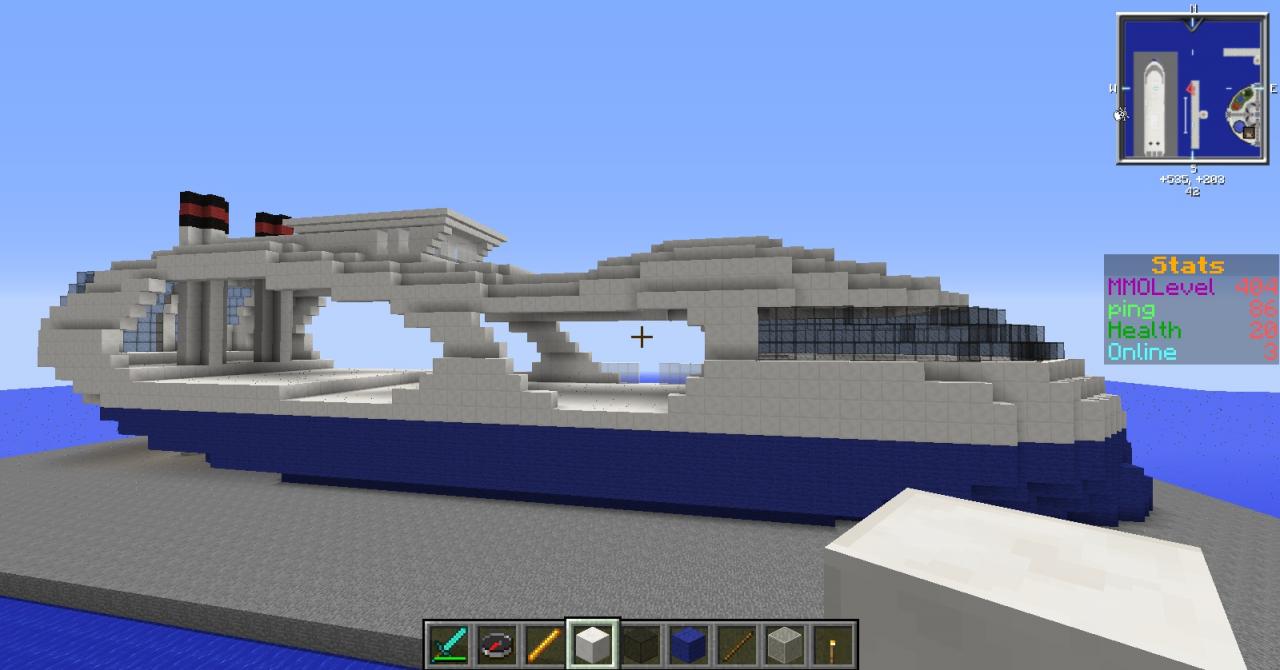 Modern Ship Minecraft Map