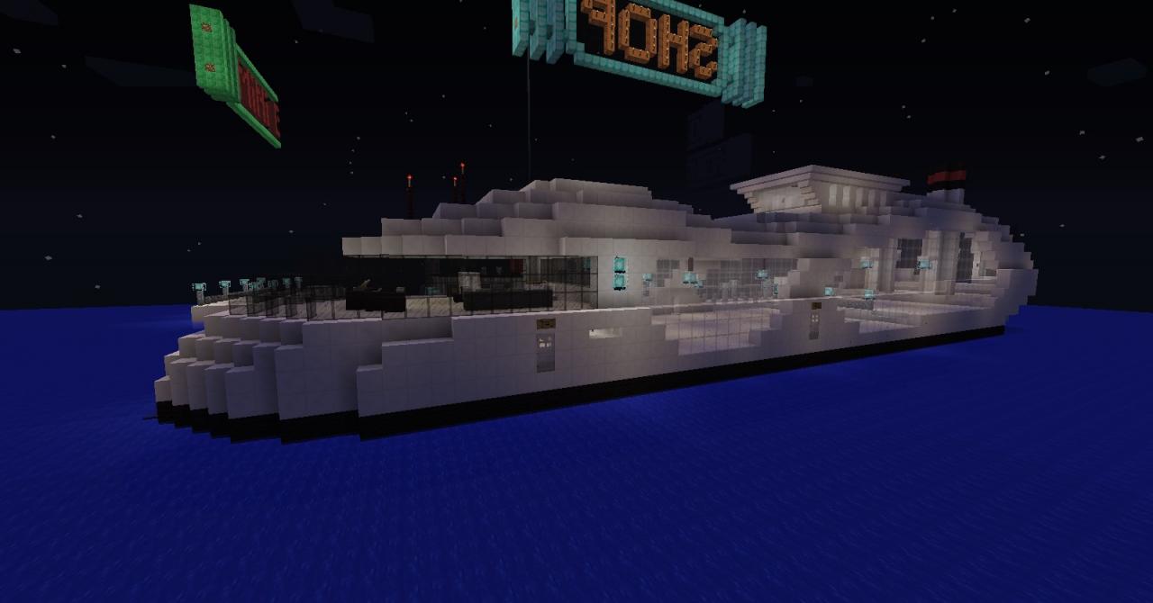 Modern Ship Minecraft Map
