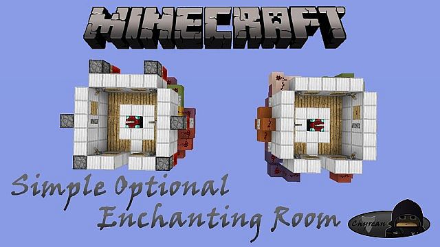 Minecraft: Simple Optional Enchanting Room Minecraft Map
