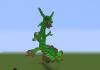 3D Rayquaza Minecraft Map