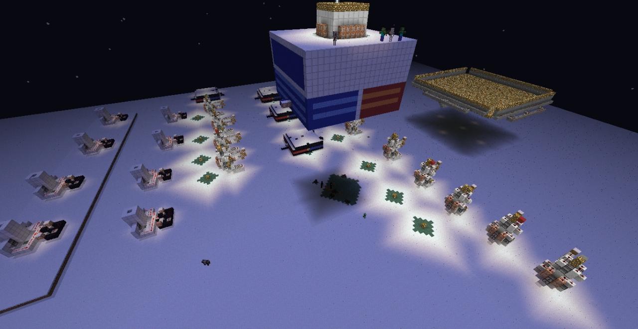 SnowClash Minecraft Map