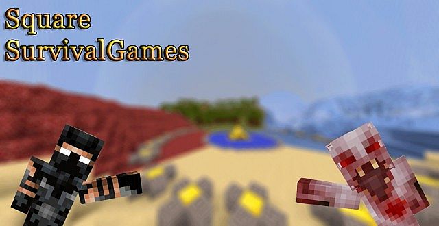 Square SurvivalGames Minecraft Map