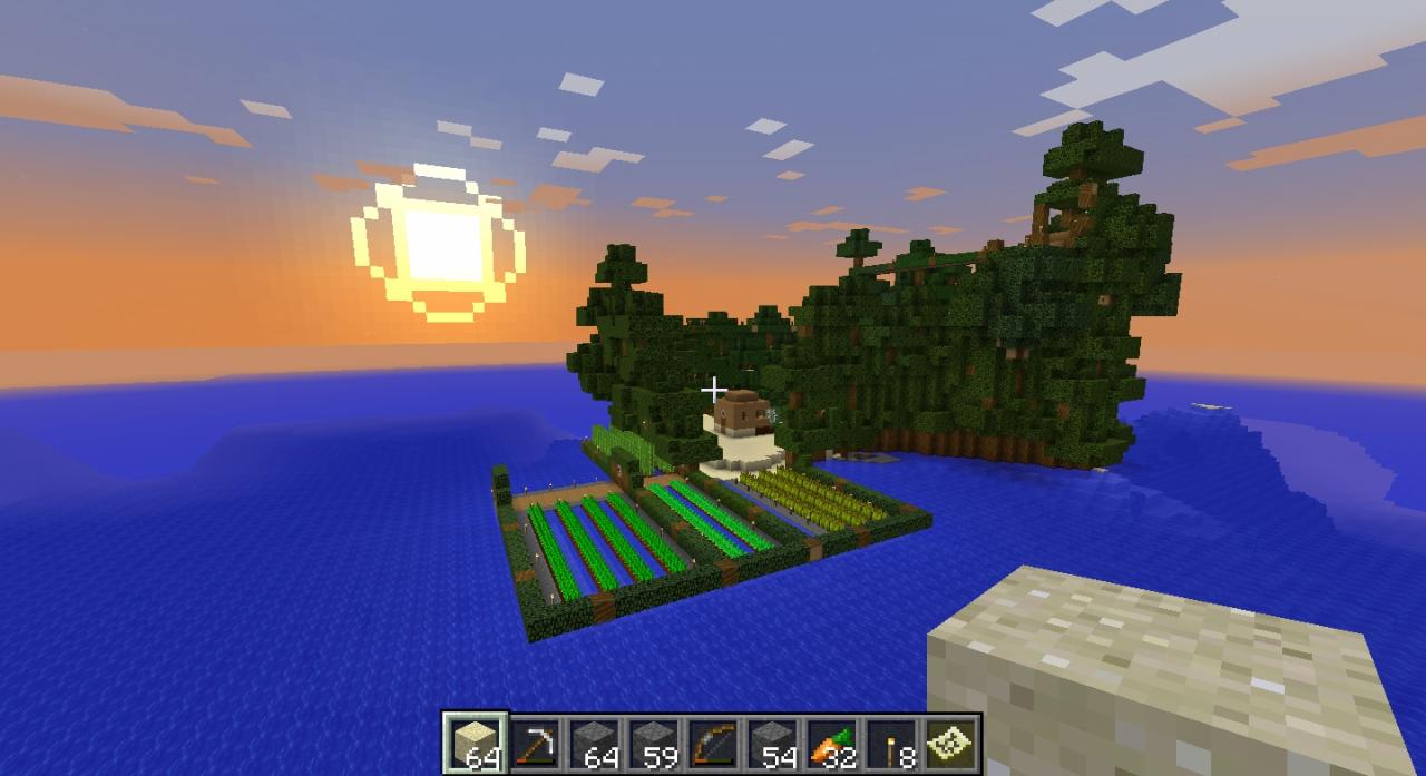 Tree Island Minecraft Map