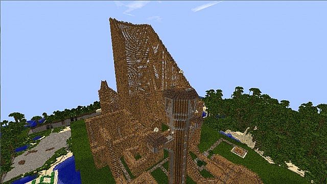 EpicDive Biggest Wooden Minecraft Roller Coaster Minecraft Project