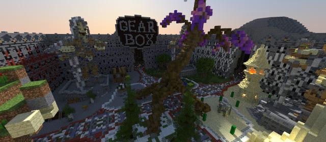 GearBox Server Hub | TeamViixon Minecraft Map