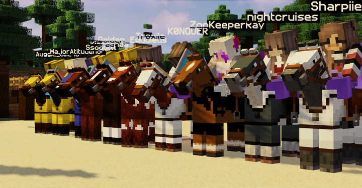 HorseCraft - Survival Equestrian Land Claim! 1.18 New World Grand ...