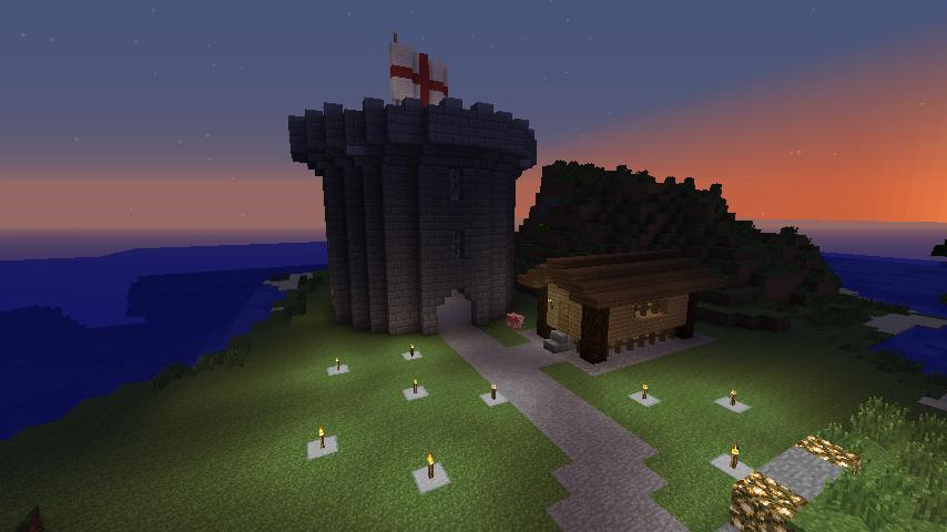 Castle Tower Minecraft Map
