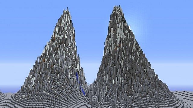 Extreme Mountains - Custom Terrain Minecraft Map
