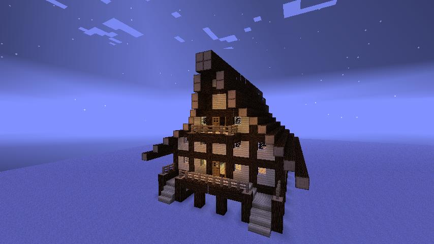Wooden Cottage Minecraft Project