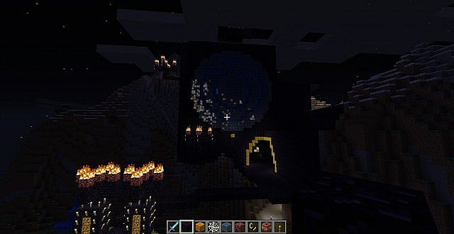 Mountain Base Minecraft Map