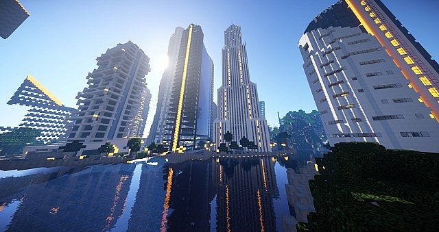 Bayview Heights- A Modern City Minecraft Map