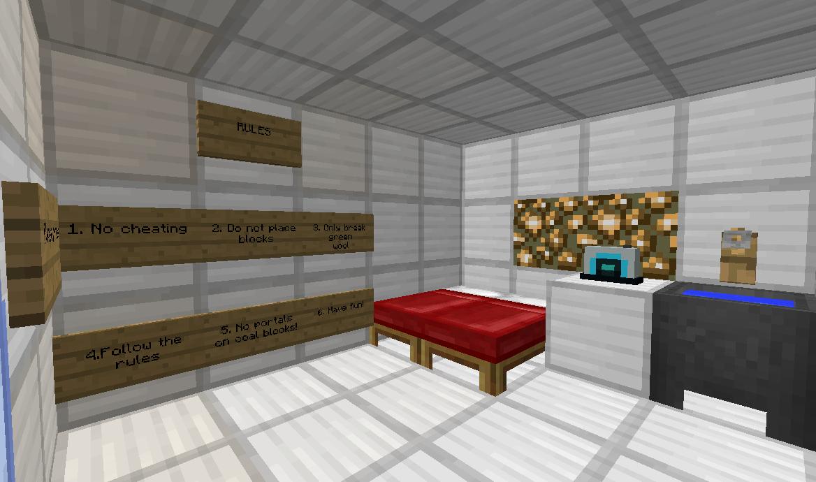 Portal 2 map (needs PortalGun mod) Minecraft Map