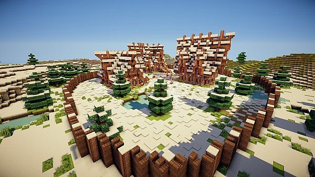 Snow Village + Video + Free Download Minecraft Map