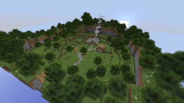 Sky Lands(Server-Spawn by Maus36) Minecraft Map