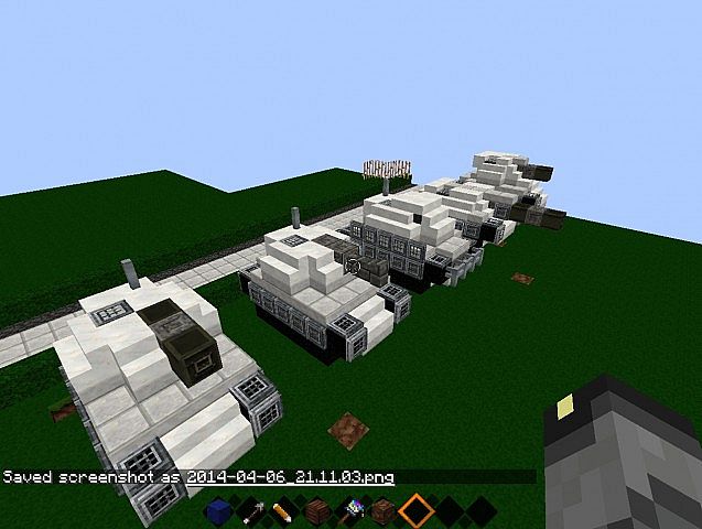 Tilted oil tanker. Minecraft Map