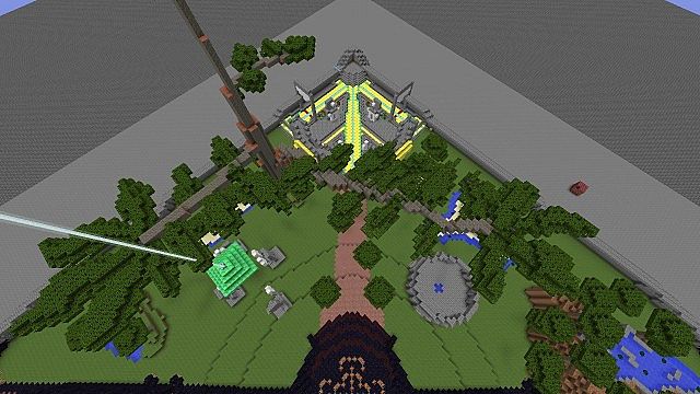The End Games (Overworld vs. Nether) Minecraft Map