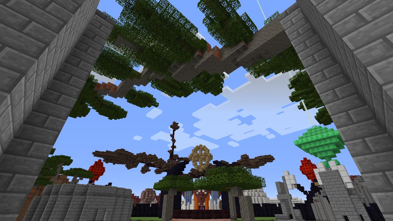 The End Games (Overworld vs. Nether) Minecraft Map