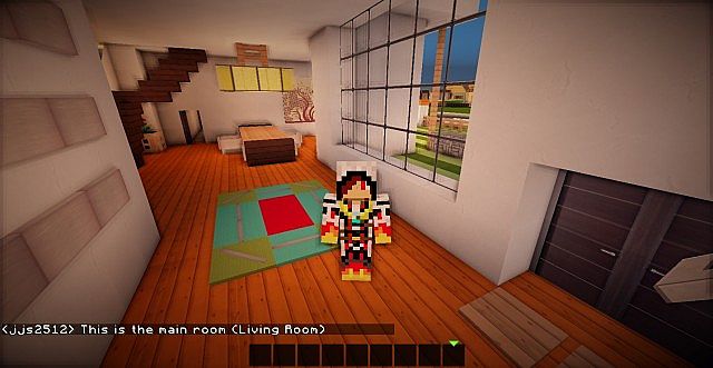 Modern House (Flatland) Minecraft Map