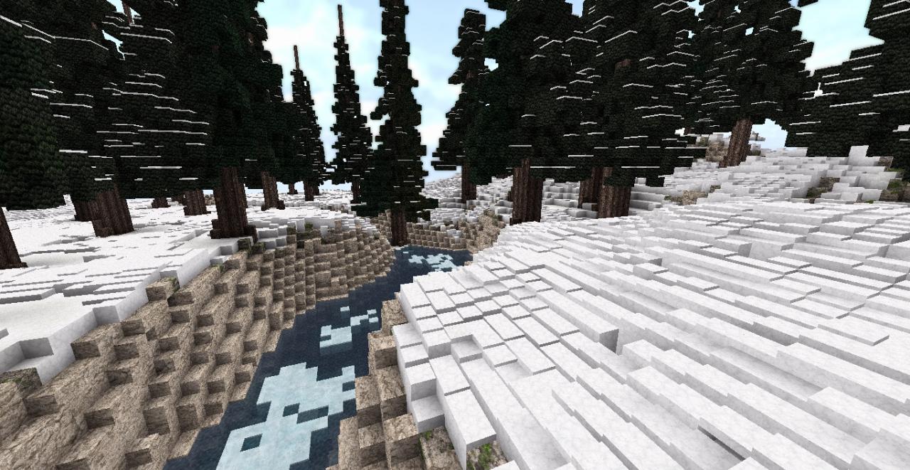 Snow Peak Minecraft Map
