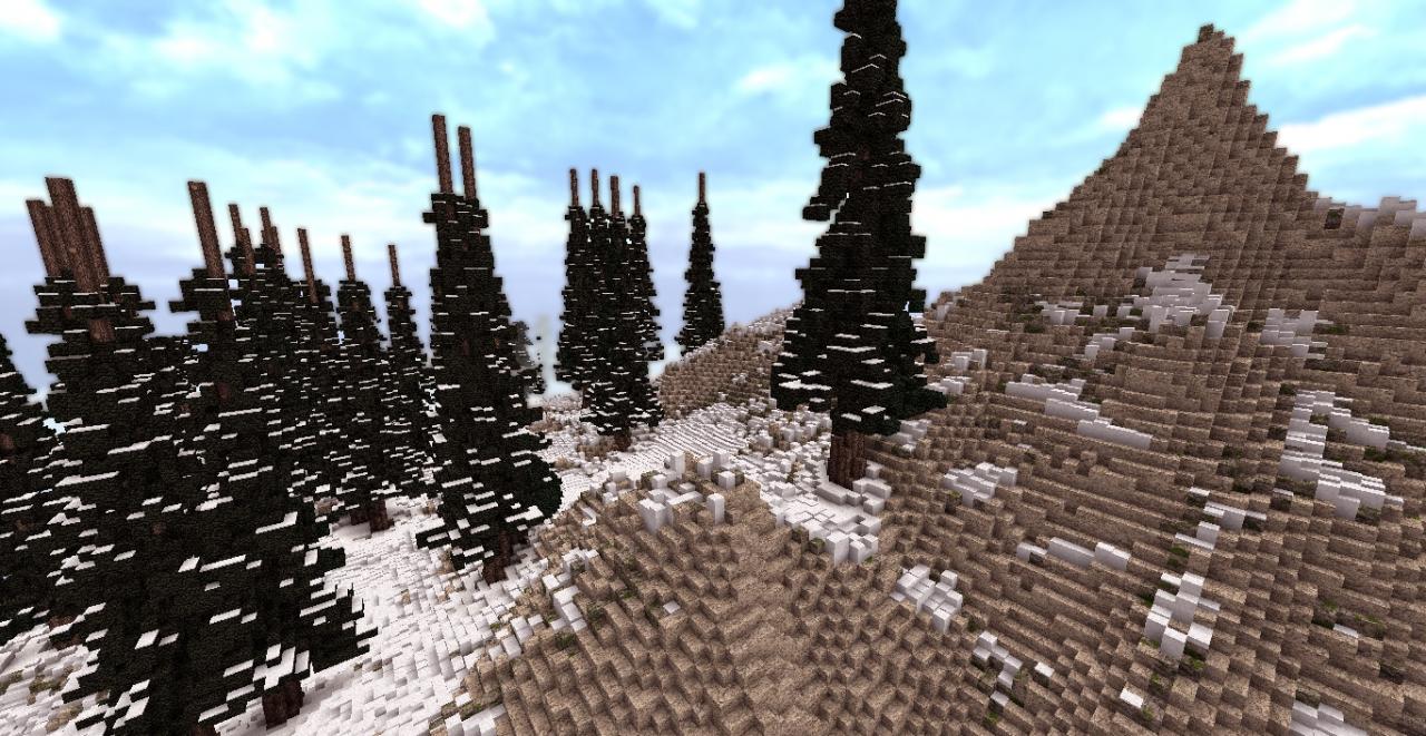 Snow Peak Minecraft Map