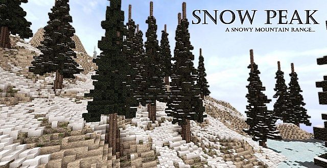 Snow Peak Minecraft Map