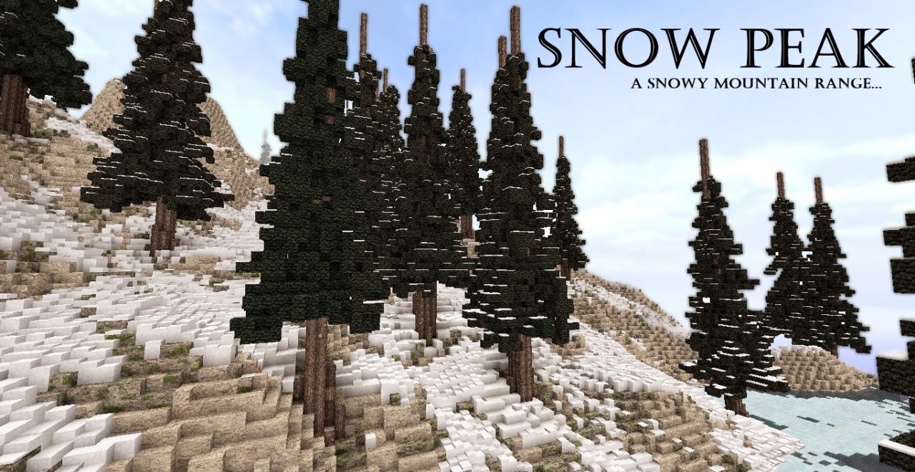 Snow Peak Minecraft Map