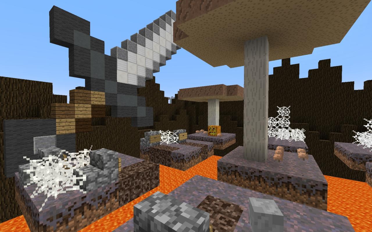 Kick the Creeper Minigame Minecraft Map