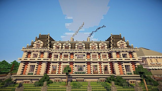 "French Château" Modern Interior [WoK] -PopReel Minecraft Map