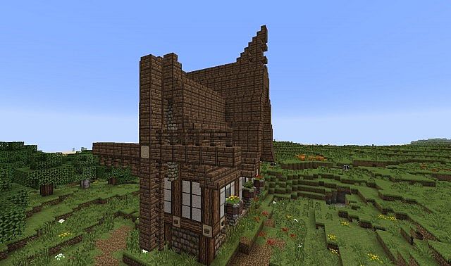 Large Medieval Farmhouse By Ghillierain Minecraft Map